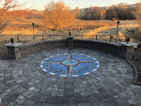 Compass Rose Paver Kit | Compass Designs | Compass Rose