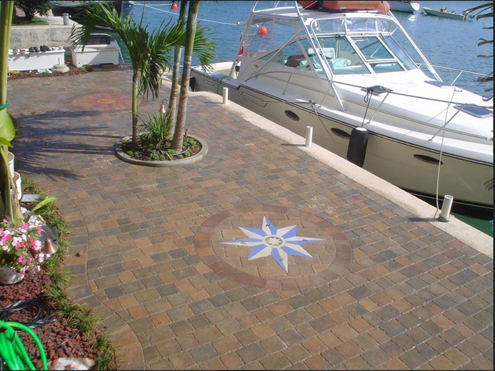 Compass Rose Paver Kit | Compass Designs | Compass Rose
