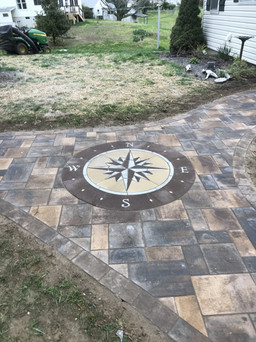 Compass Rose Paver Kit | Compass Designs | Compass Rose