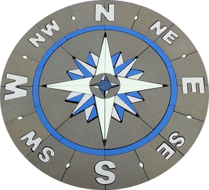 Compass Rose Paver Kit | Compass Designs | Compass Rose