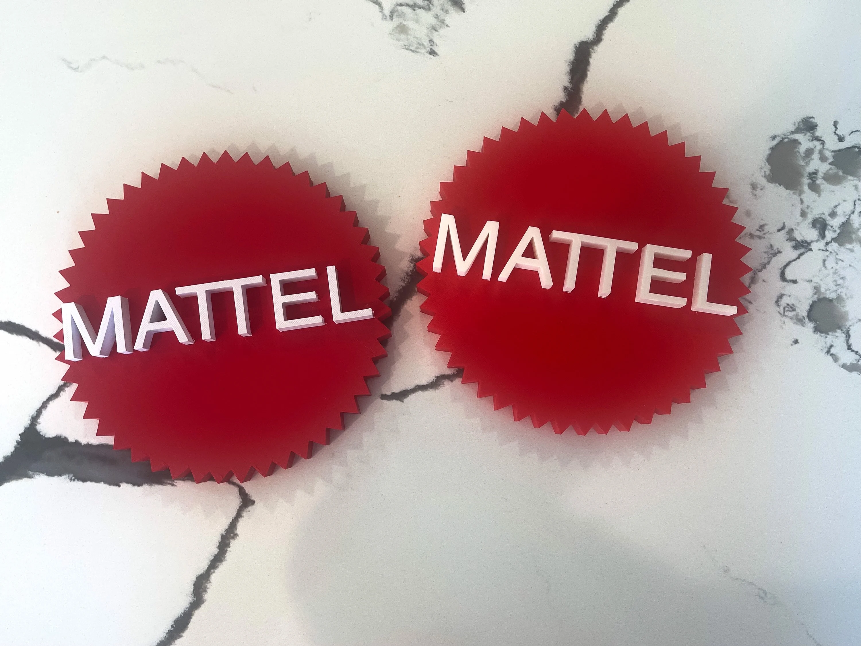 XL Mattel Sign, Barbie, Barbie Inspired Party, Barbie Box | SNAPPEDMEDIA