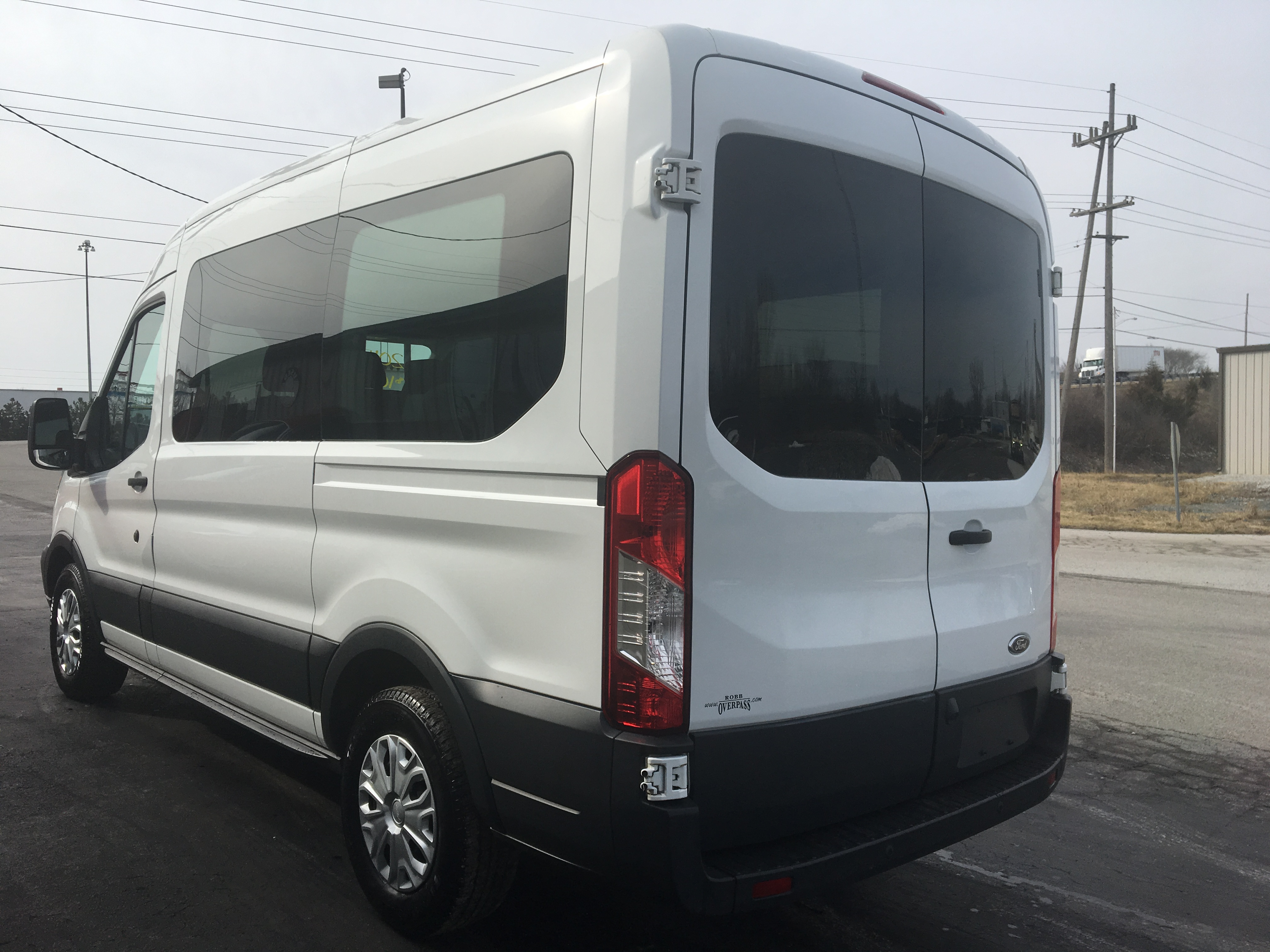 2015 Ford Transit XLT 8 pass Van offered at Robb Overpass Auto Sales