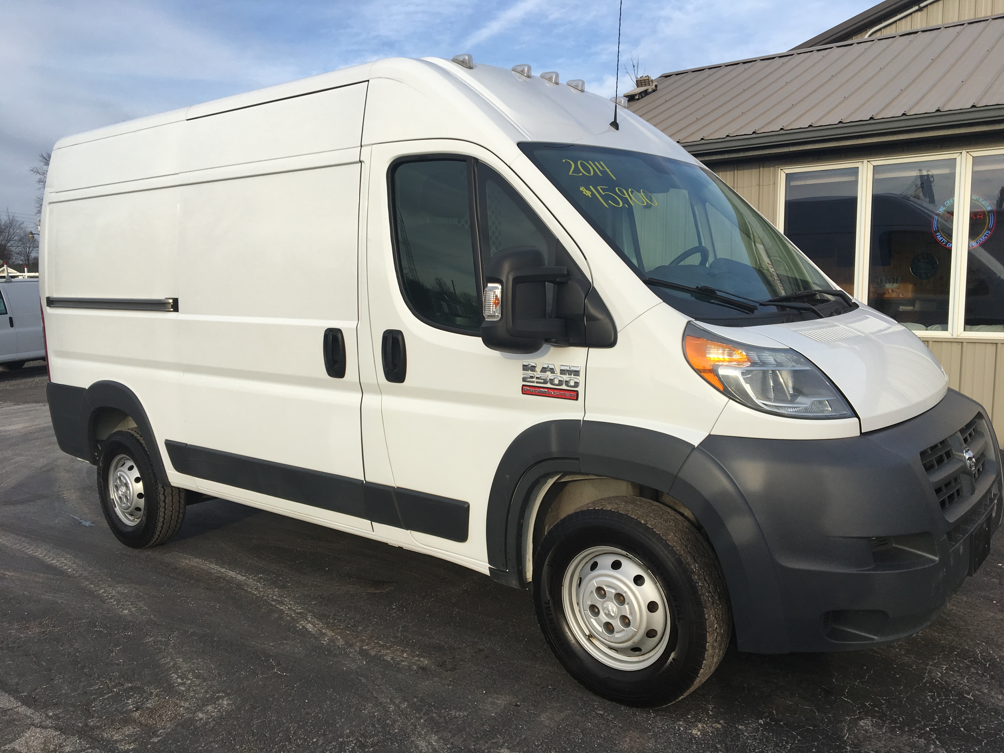 2014 RAM Promaster high Cargo Van offered at Robb Overpass Auto Sales