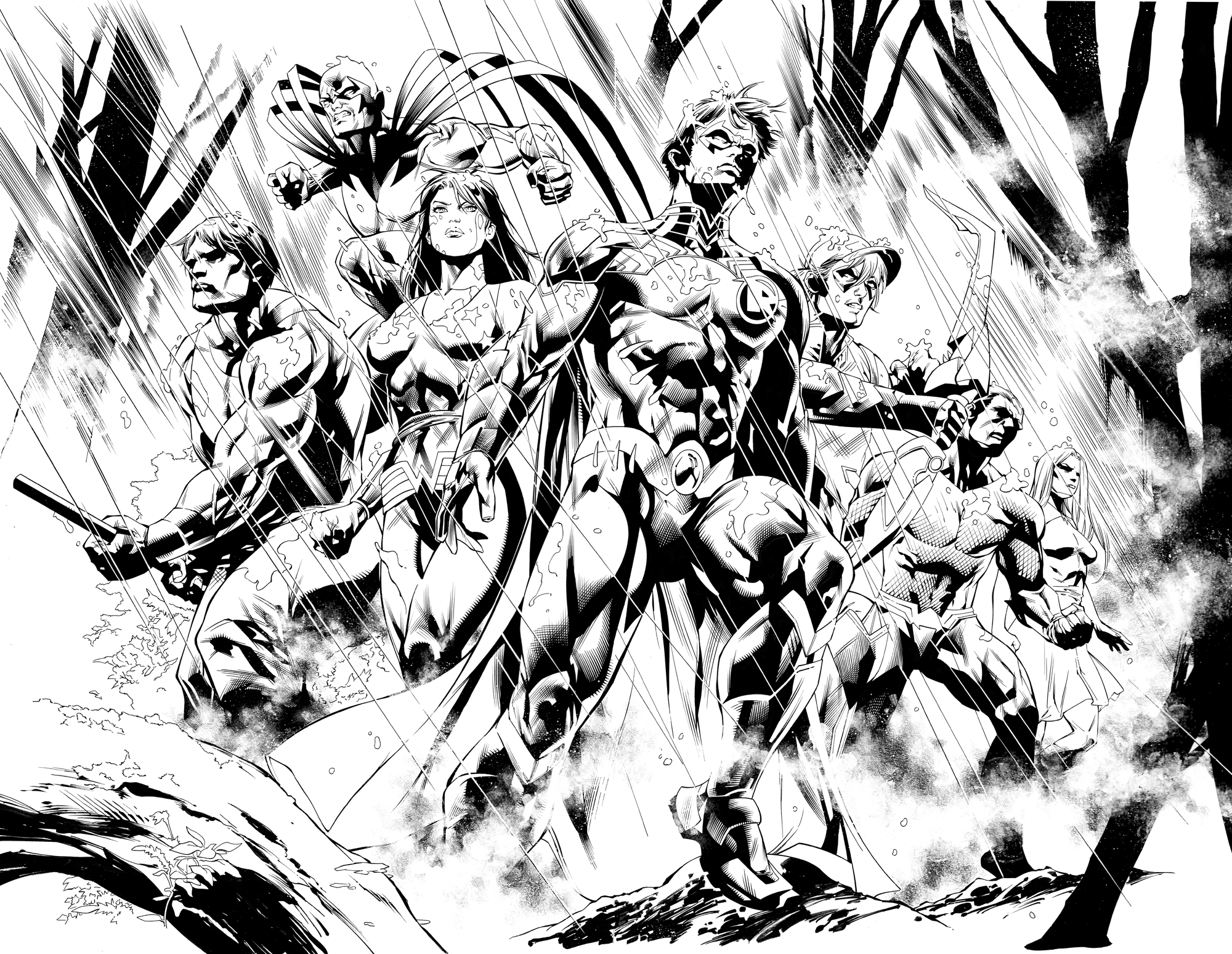 Stephen Segovia Original Art For Sale | ComicArtTracker