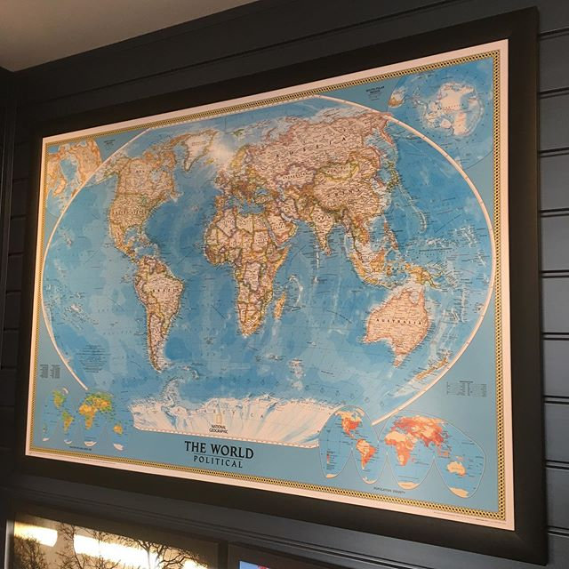 Beautiful giant World Maps available that will be impressive in even ...