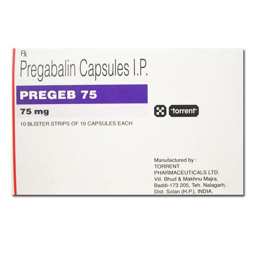 Pregeb (Pregabaline) (75mg) x 10 tablets | green-cross-generics
