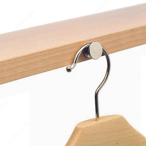 Pull Out Nickel Valet Rod | Closet Design Group