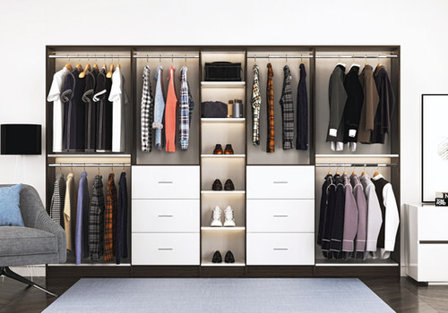 90" FM Drawer System | Closet Design Group