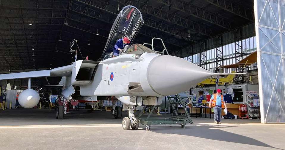 RAF JAGUAR GR.1 Jet XZ389 | Ulster Aviation Society