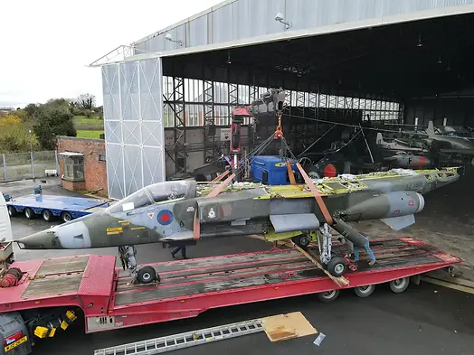 RAF JAGUAR GR.1 Jet XZ389 | Ulster Aviation Society