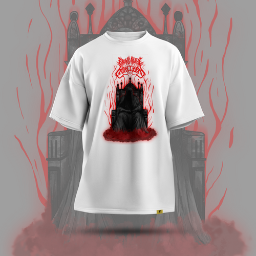 THRONE BMTH - Oversized | Yellow Dashes