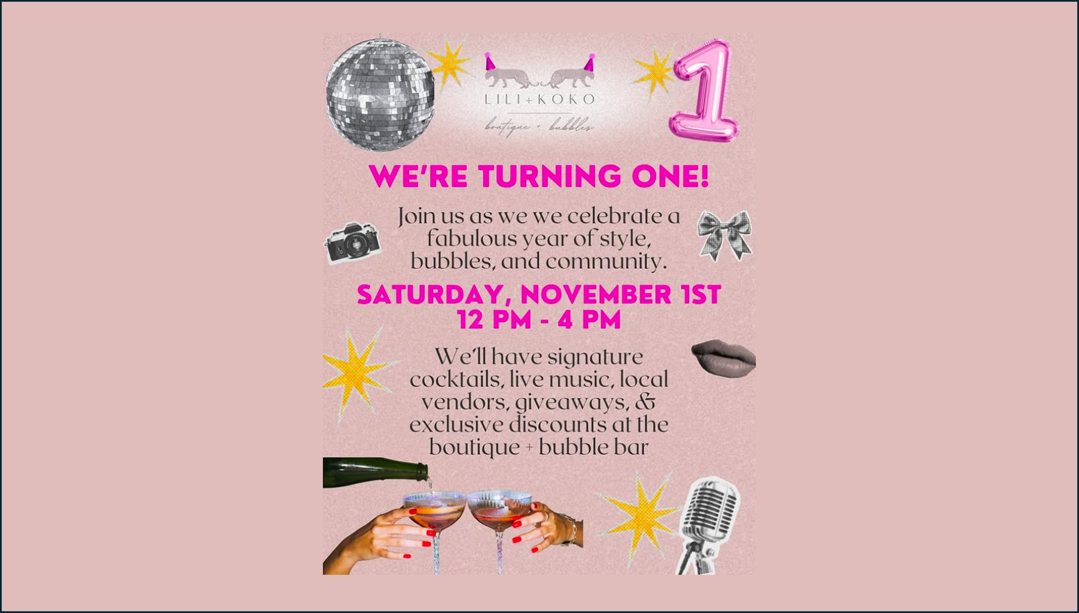 Lili + Koko’s 1-Year Anniversary Party | BridgeWay Station