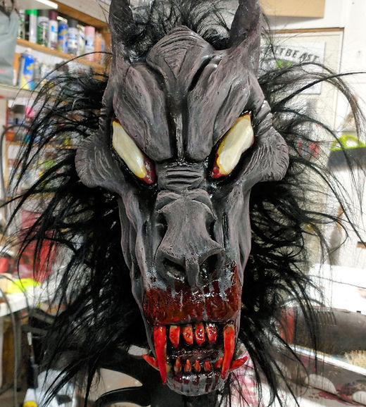 demonic wolf mask