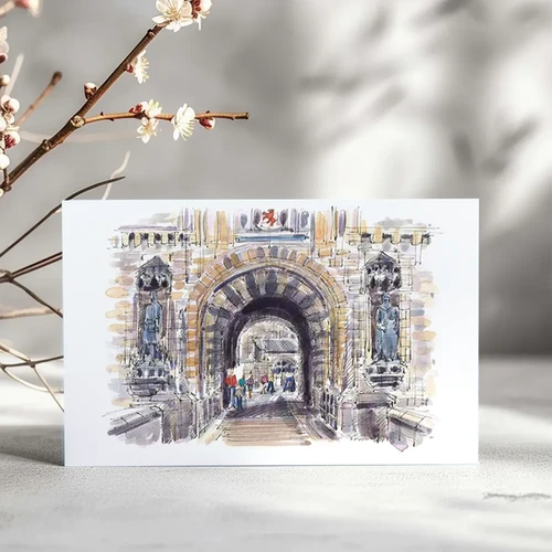 Gateway to Edinburgh Castle | CHURCHILL COLLECTION