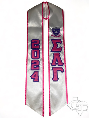 Sigma Lambda Gamma Stole W/Crest | Mysite