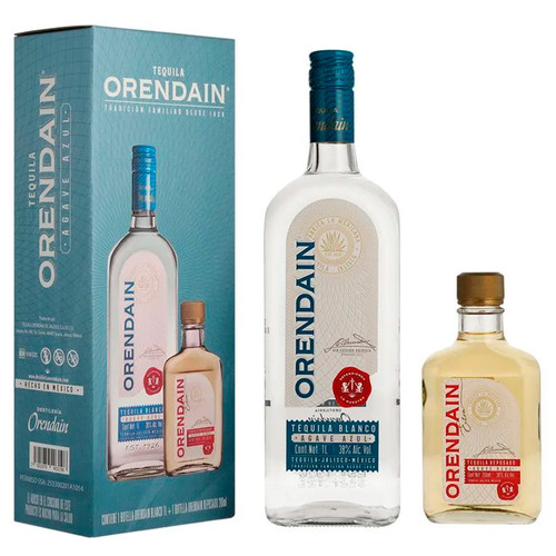 Tequila Blanco Orendain 1lt Con Tequila Orendain Extra Reposado 200ml ...