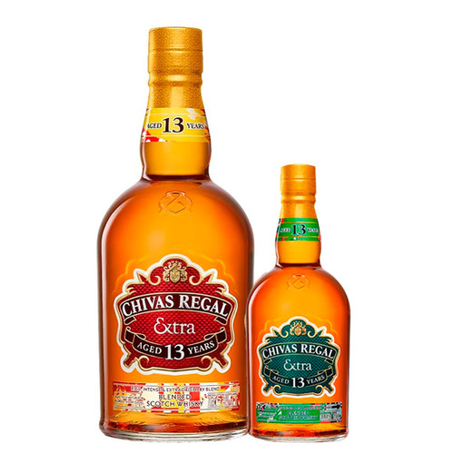 Whisky Chivas Extra Sherry 13 Años 750ml + Chivas Extra 13 Años Tequila ...