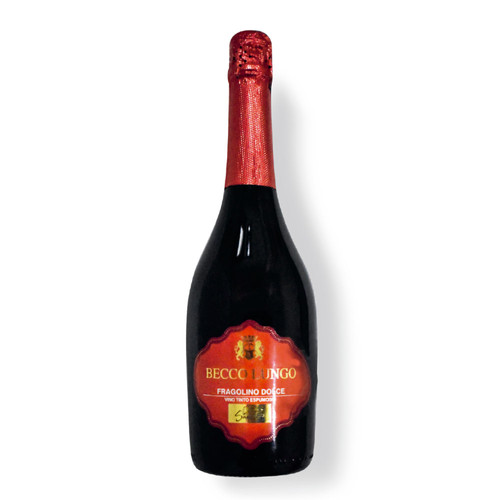 Vino Tinto Espumoso Becco Lungo Fragolino Dulce 750ml | consuvino