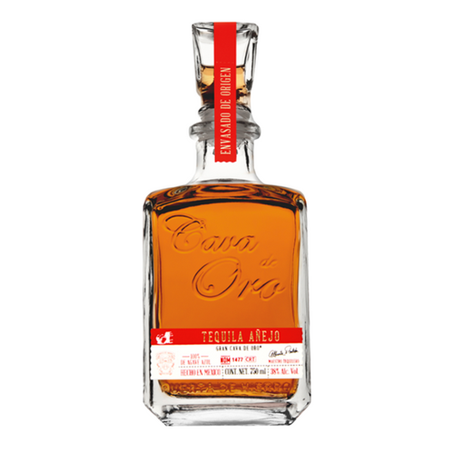 Tequila Cava de Oro Añejo 750ml | consuvino