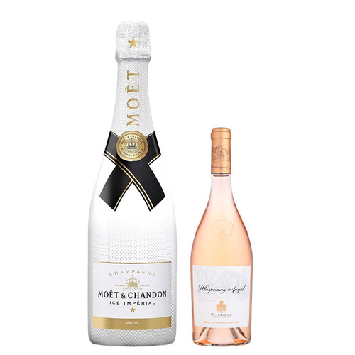 Kit Botella 1 Botella Champagne Moét Chandon Ice Imperial 750 ml ...