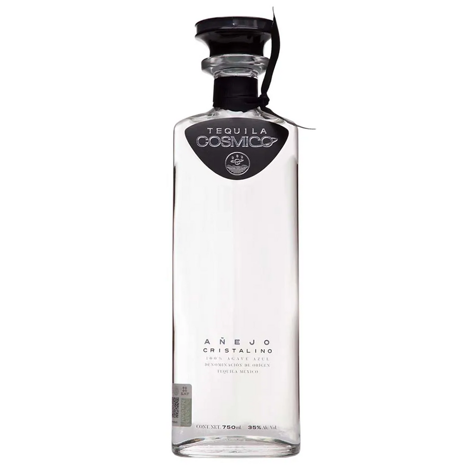 Tequila Cósmico Añejo Cristalino 750ml | consuvino