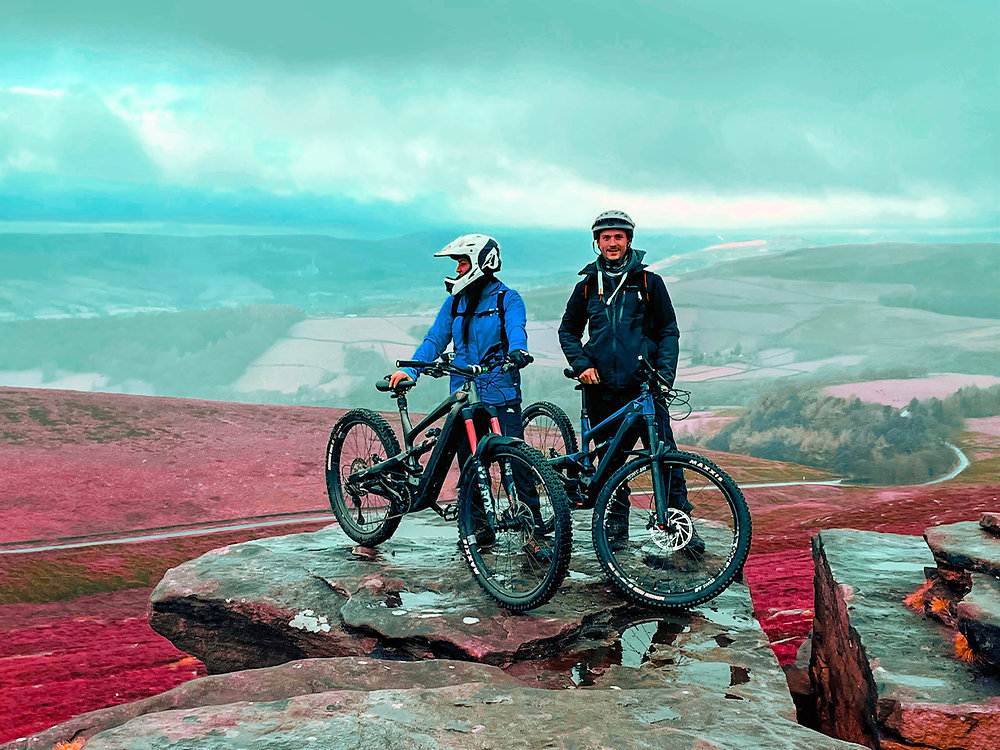 Stanage Edge by e-bike - Peak District