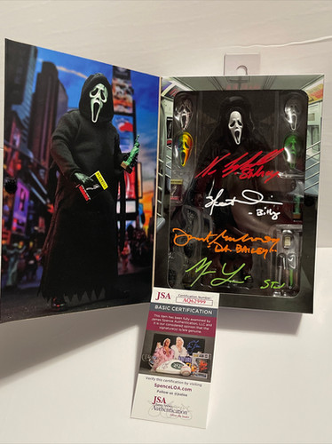 Neca NYCC Exclusive Ghostface Cast Signed | Stilt's Collectibles
