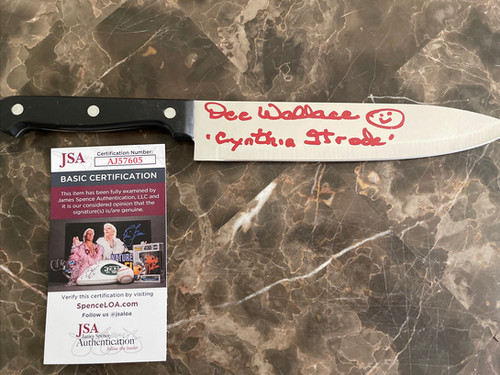 Dee Wallace signed 8 inch REAL KNIFE ROB ZOMBIE HALLOWEEN Cynthia ...