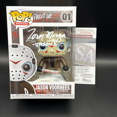 Friday The 13th Signed Jason Voorhees Funko Pop Tom Morga | Stilt's ...
