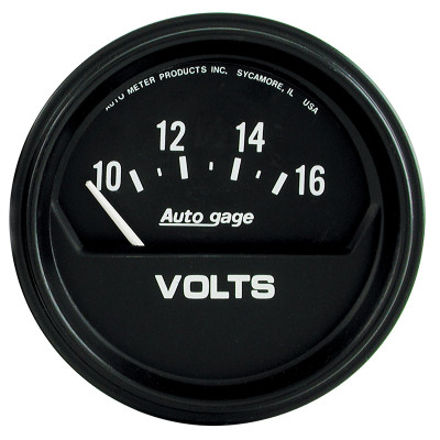 AUTOMETER Auto gage Series Voltmeter Gauge | Edge Performance Par