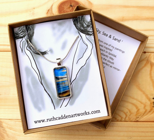 Sky, Sea & Sand -Mini | Ruth Cadden Artworks