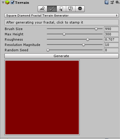 Randomly Generated Terrain