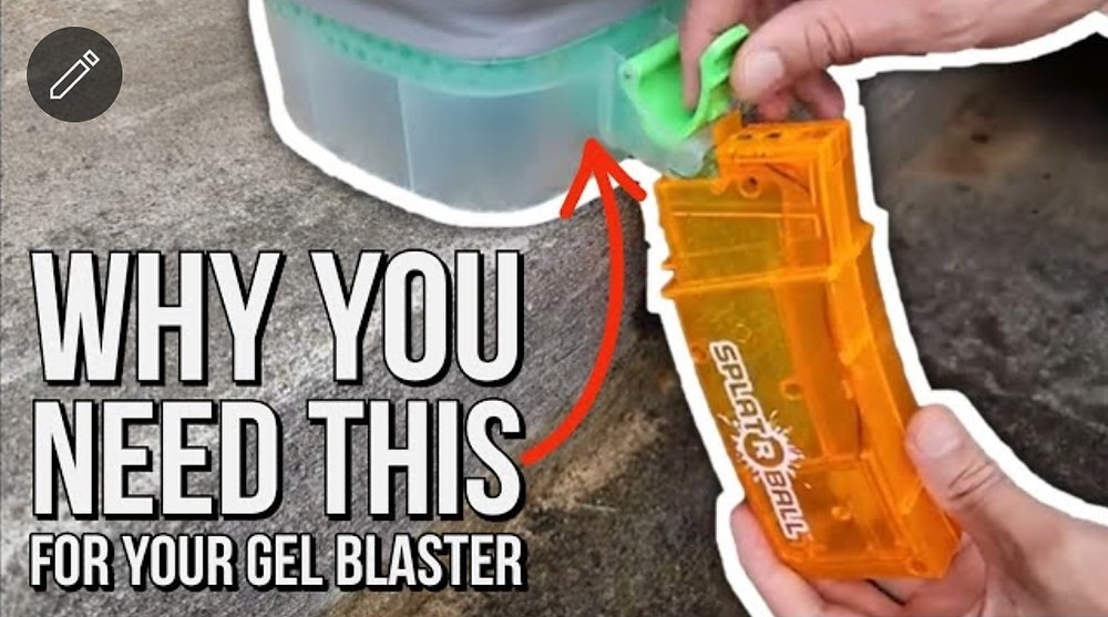 EASIEST WAY To Fill Gel Blaster Mag | Gel Blaster's GELLET DEPOT grows ...