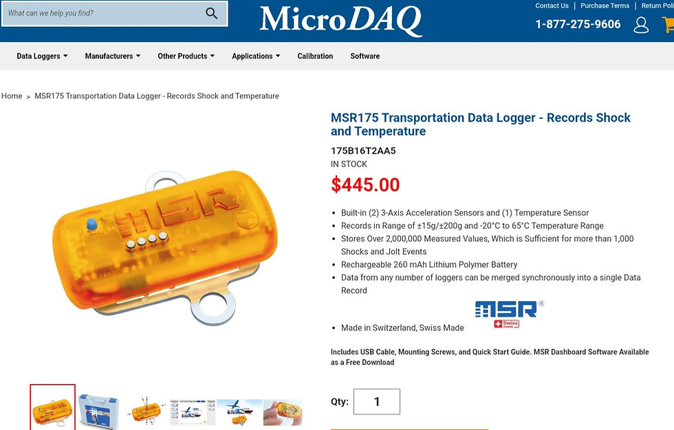 How To Measure High G Force Decceleration and Acceleration During Shock ...