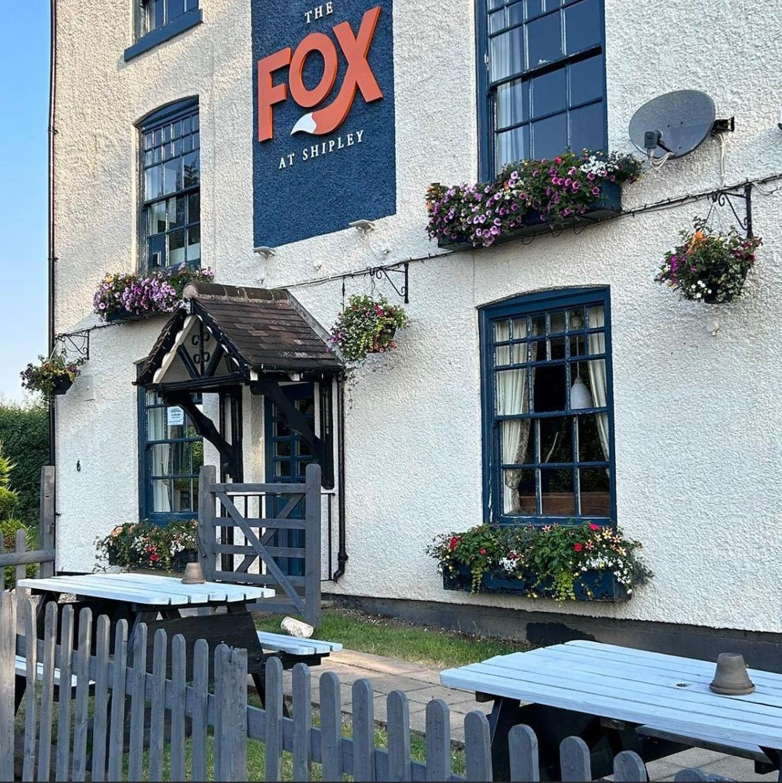 Menu | Fox at Shipley | Shiply Wolverhampton