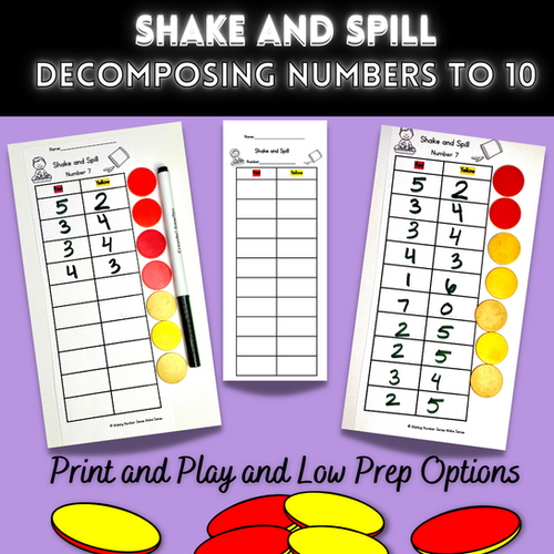 Shake and Spill | Numbers Make Sense