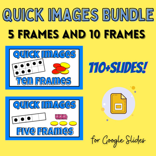 Quick Images 5 and 10 Frame Bundle | Numbers Make Sense
