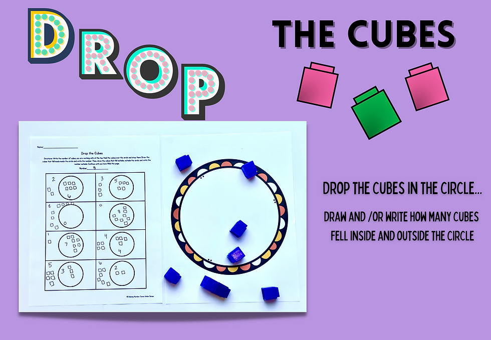 Games and Math Center Activities to Learn and Practice Decomposing Numbers