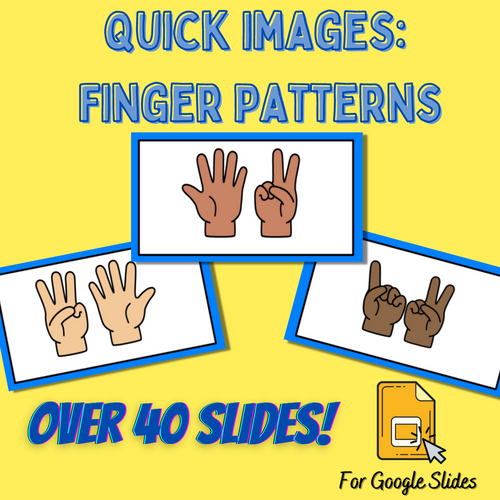 Quick Images Finger Patterns | Numbers Make Sense