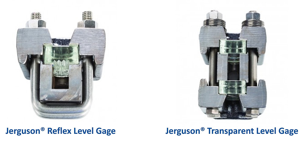 Reflex vs Transparent Level Gages