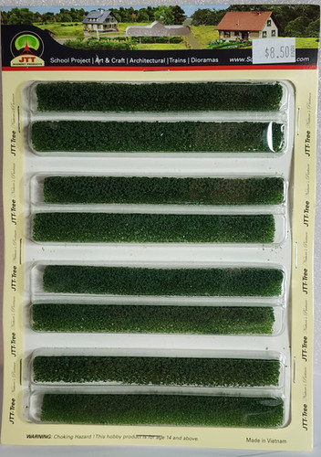 JTT Scenery 8 Pack of Green Hedges | 64 Farm Toy Store