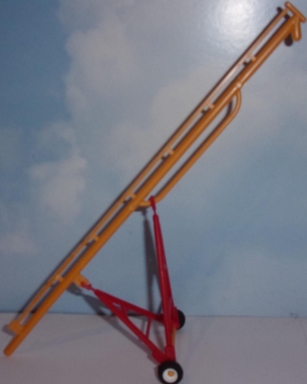1/64 Standi Toys Red & Yellow 52' Grain Auger | 64 Farm Toy Store