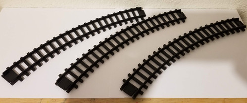 1/64 3 Pack Ertl Farm CountryLong Curve Railroad Track | 64 Farm Toy Store