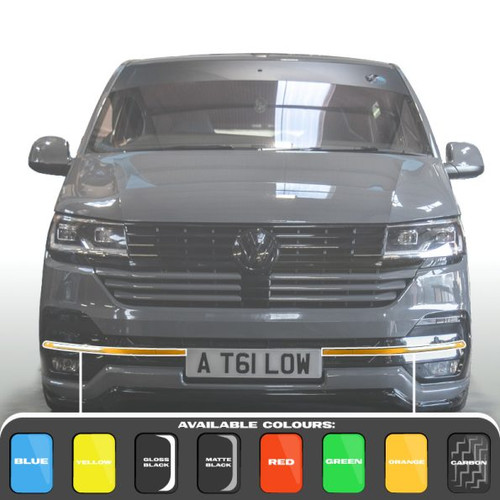 VW Transporter T6.1 – Lower Grille Trims / Strips – Colour Options ...
