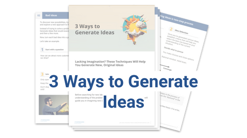 3 Ways to Generate Ideas | Forward Partners
