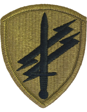 US Amy Civil Affairs 490th Psych Ops Scorpion Patch with Fastener