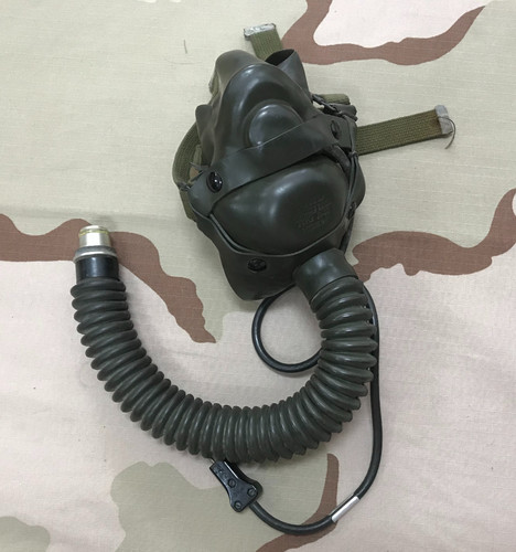 WW2 US Pilot Helmet Oxygen Mask - Type A14 | Army Navy Warehouse