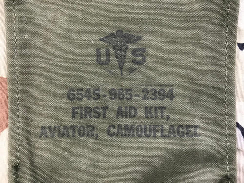 Vietnam War First Aid Kit Aviator Camouflaged | Army Navy Warehouse