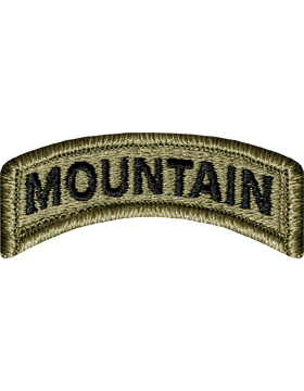 US Army Mountain Tab OCP Patch | Army Navy Warehouse