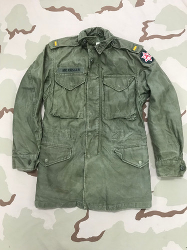 Vintage M-1951 M-1965 OG-107 Field Jacket, Small Regular | Army Navy ...